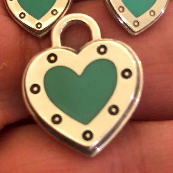Tiffany & Co. | Jewelry | Rare Return To Tiffany Love Blue Heart ...